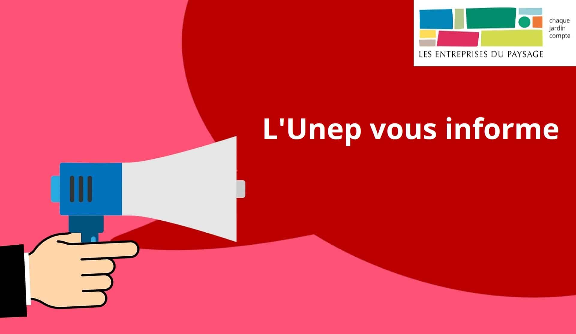 Covid 19 et entreprises du paysage - état des lieux au 3 avril | Unep